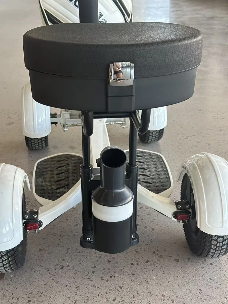 Electric Golf Carts - Solar Powered Buggy with Golf Trolley