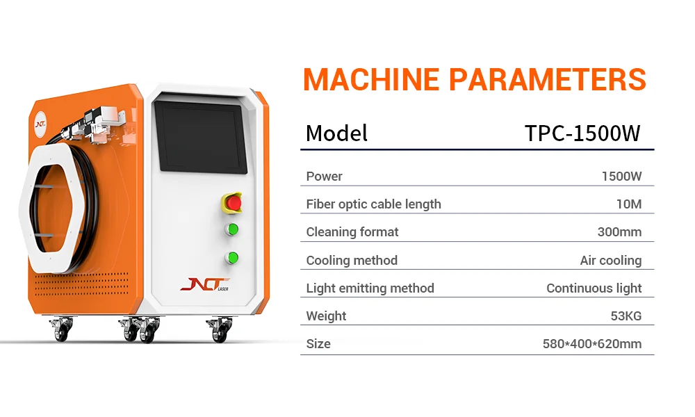 Air Cooling 1500w Portable Mini Laser Cleaning Machine Air Cooling ...
