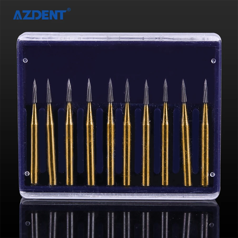 Best Quality FG7901 High Speed Dental Tungsten Carbide Burs Titanium ...