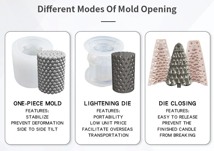 Dumo Customization Rose Flower Pot Candle Molds For Candle Making ...