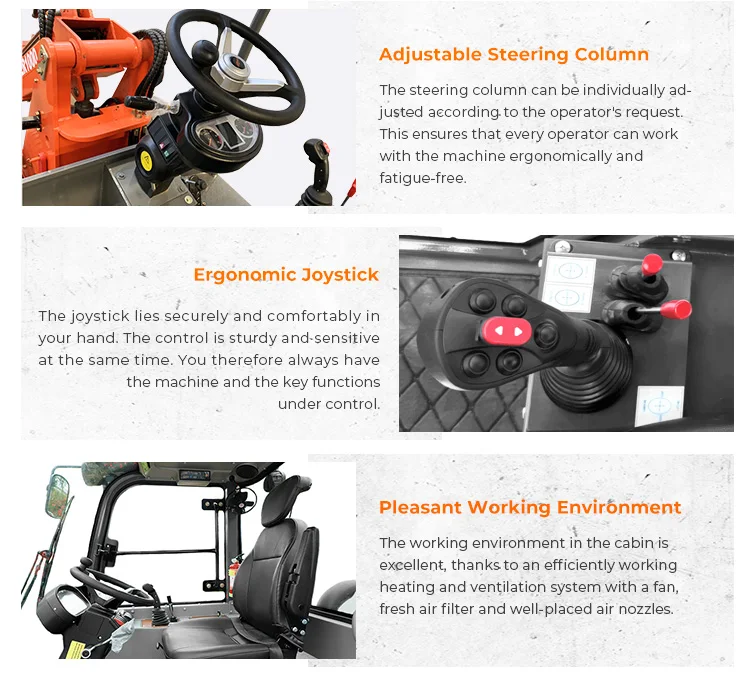 Everun 1ton ER1000 Telescopic Wheel Loader - High Efficiency