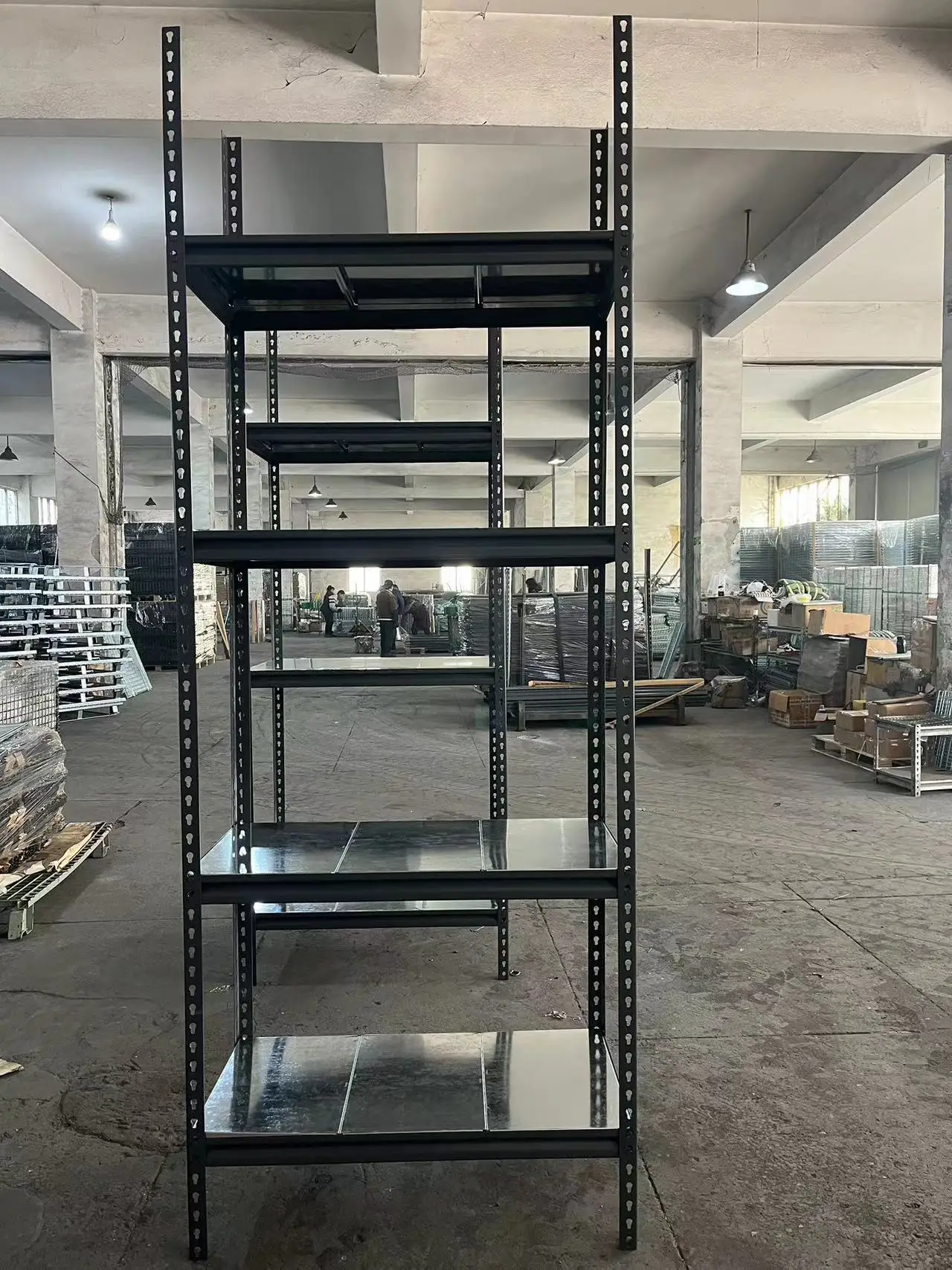 Heavy Duty Double Rivet Shelving - Ideal for Warehouse Storage