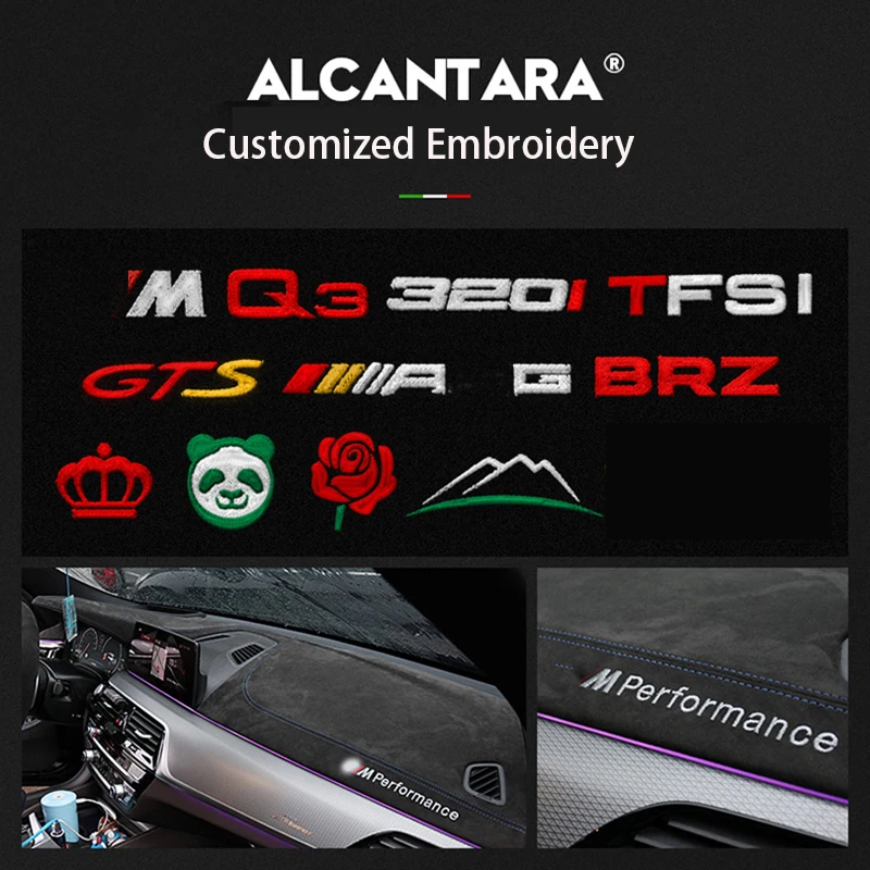 Alcantara Dashboard Covers for Jaguar E-Pace & F-Pace, Luxury Interior ...