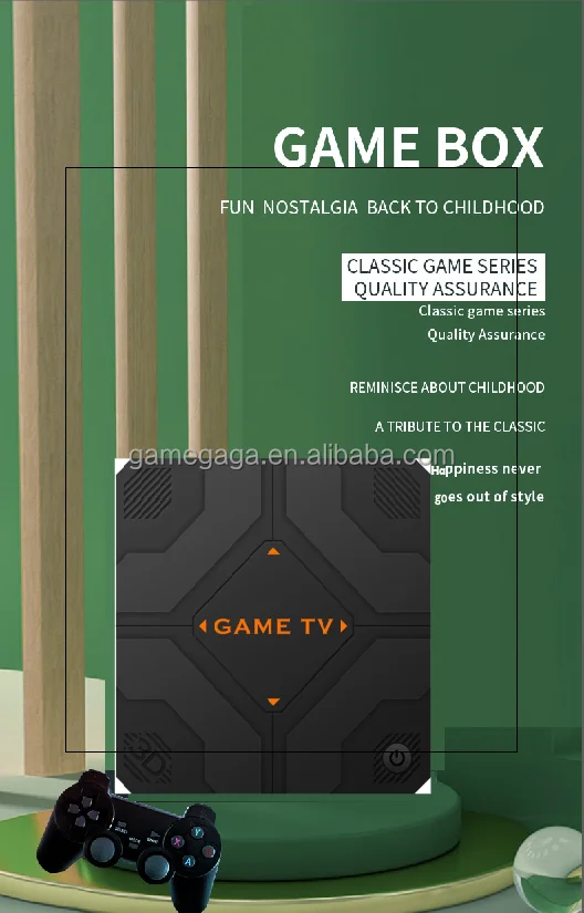 G12 Pro Game Box - 45000+ Games, 4K HD Output, Wireless Control