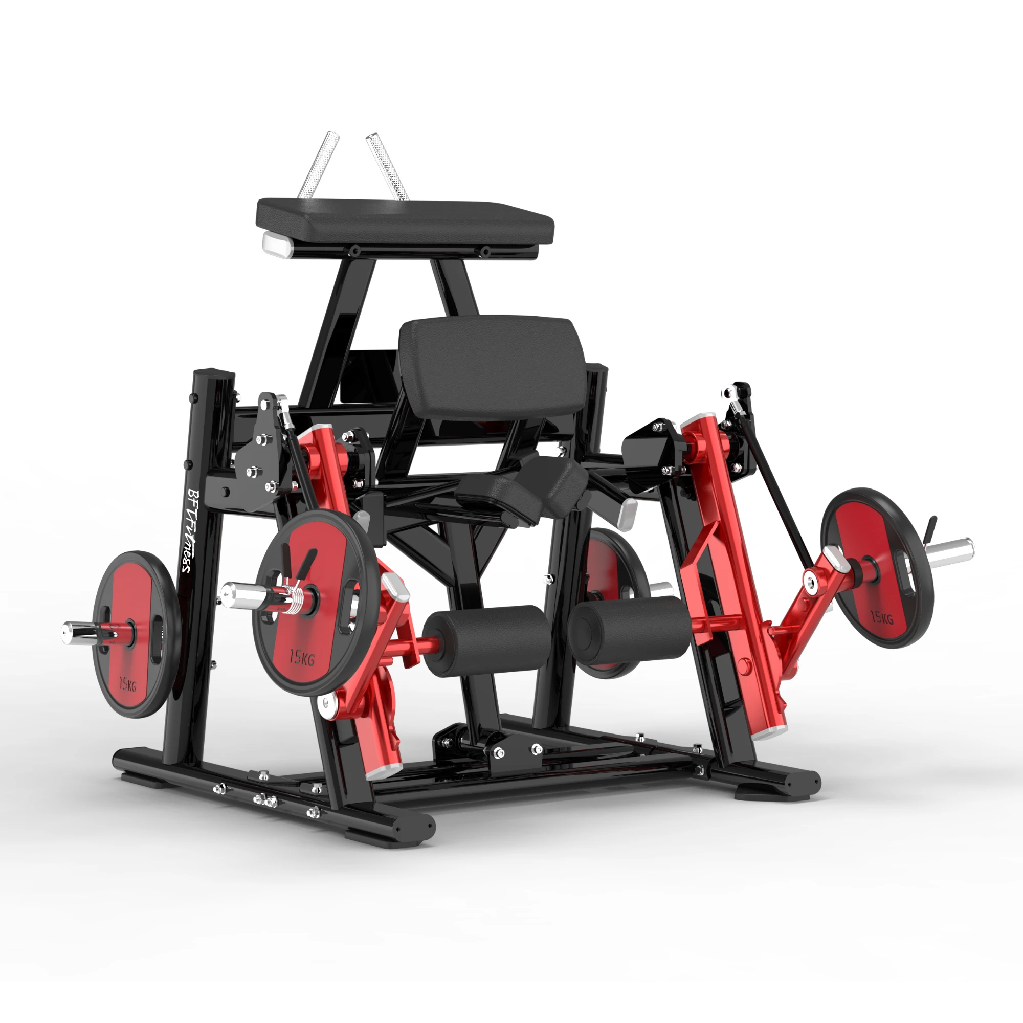 Commercial Plate-Loaded Kneeling Hamstring Curl Machine 300KG ...