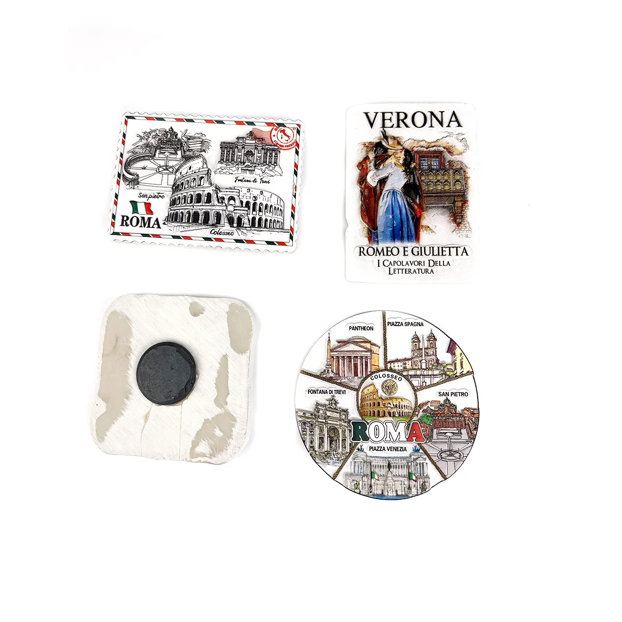 Roma Fridge Magnet Resin Machine Painting 3d Business Gift Manufacture ...