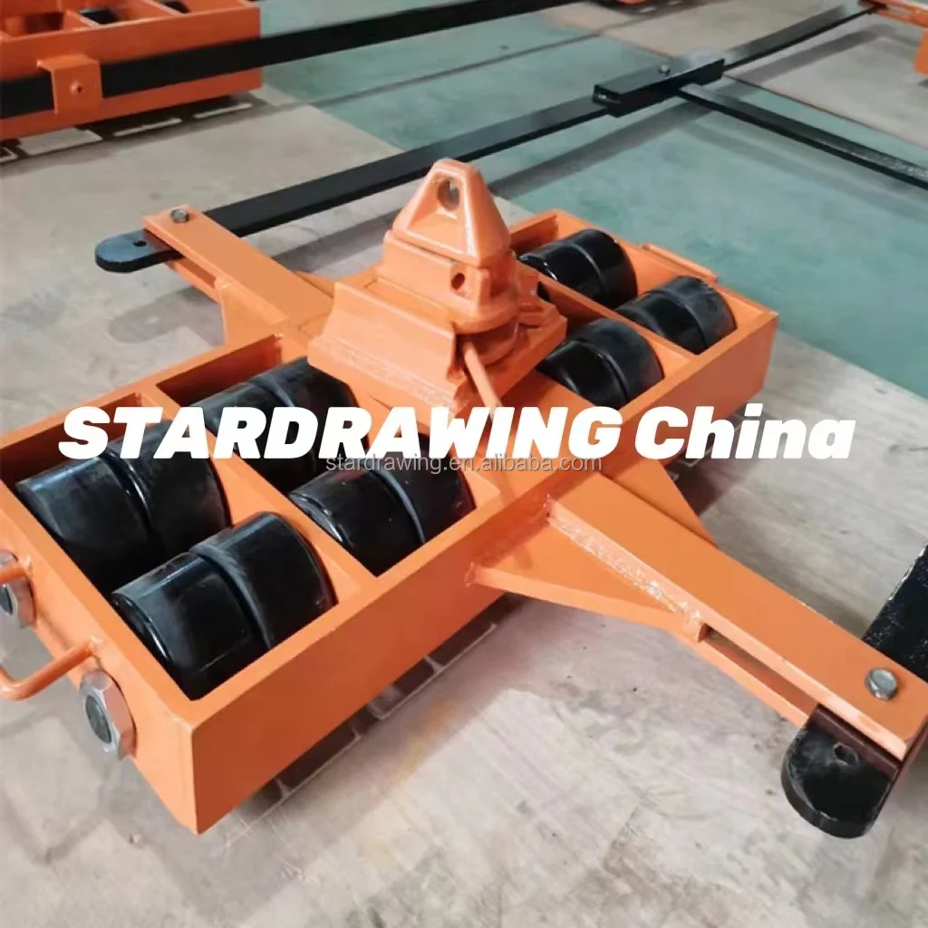 SS ISO Shipping Container Skate Trolley Wheels - Durable & Efficient