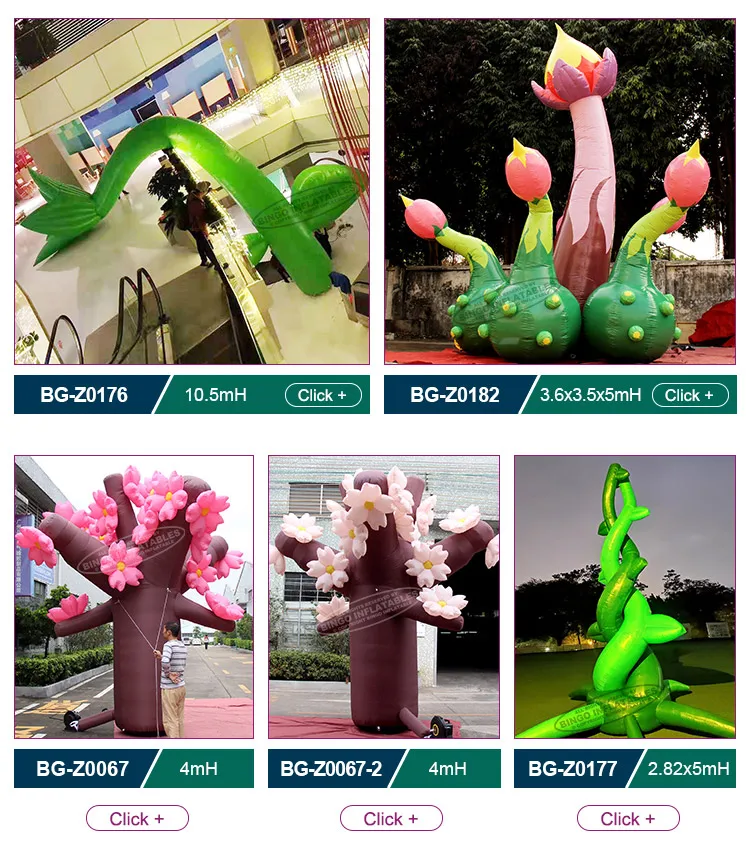 Giant Inflatable Cactus 1.53x1.3x3m Inflatable Cactus Balloon Oxford ...