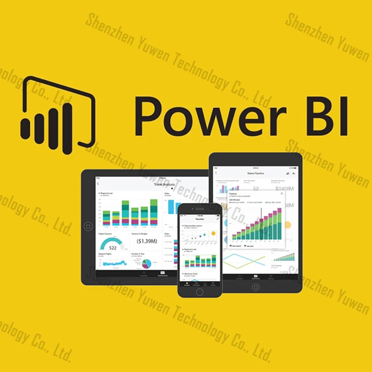 Ms Power Bi Account + Password Business Data Analysis Software Lifetime ...