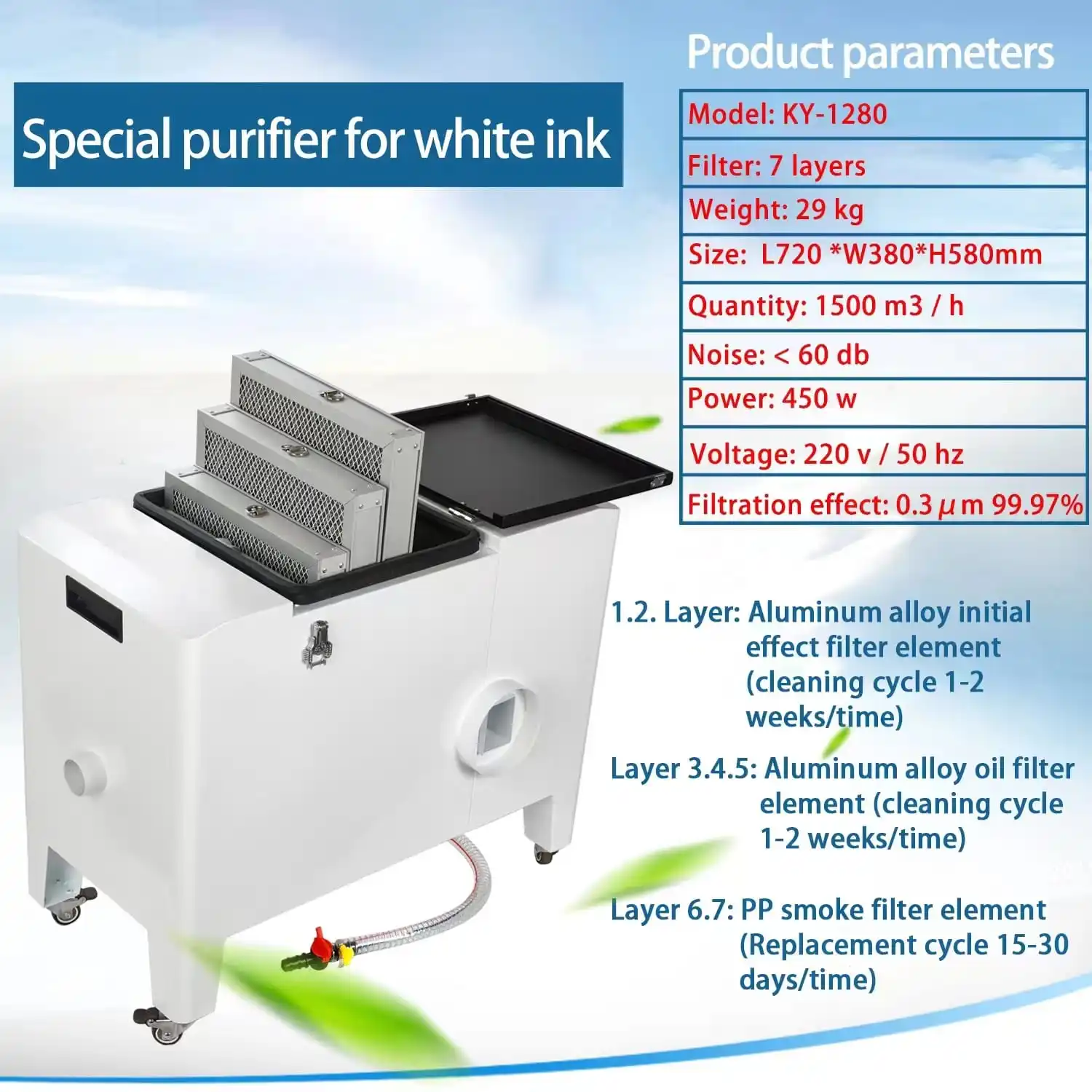 Dtf Printer Drying Oven Smoke Purifier Machine Large Size For 60cm ...
