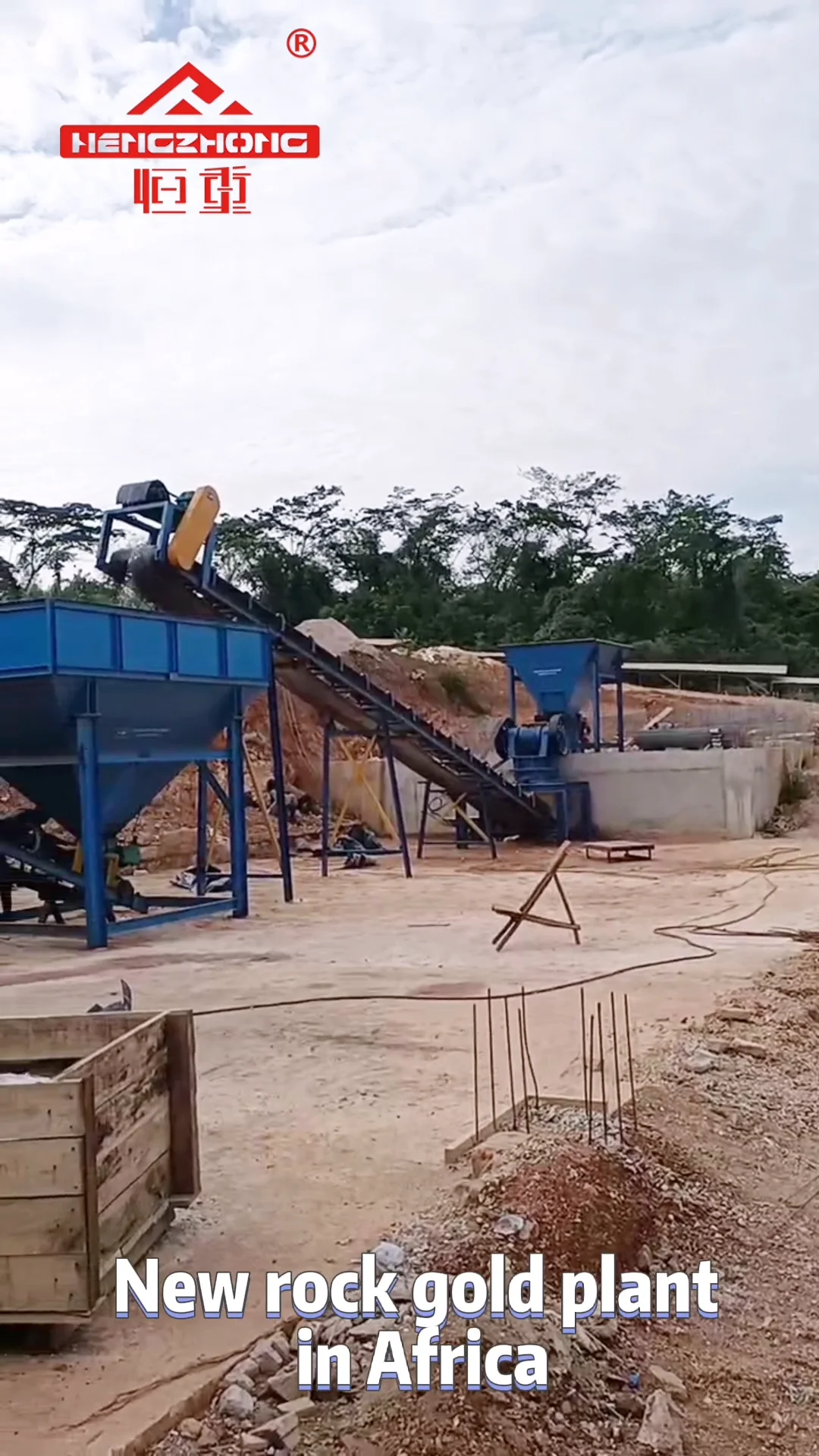 Small Scale 100 Tpd Rock Ore Mining Equipment 5tph Gold Mining ...