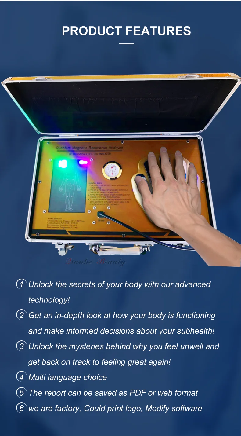 Quantum Bioresonance Analyzer - Non-Invasive Health Tool