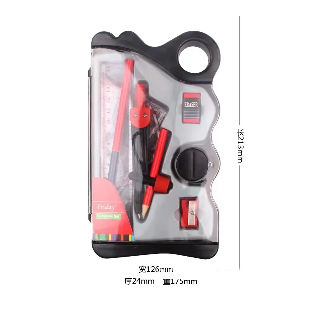 Africa Cheap Price Math Set School Supplies For Plastic Math Compass ...