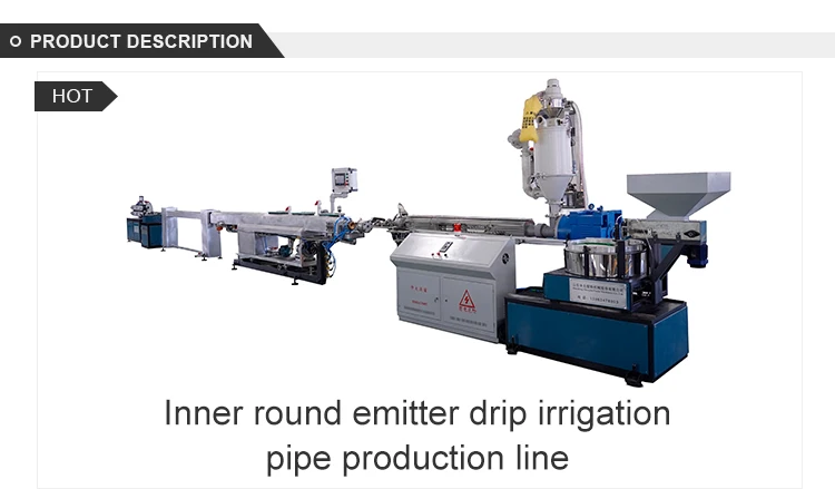 Easy To Operate Column Dripper Irrigation Pipe Machine For Agricultural ...