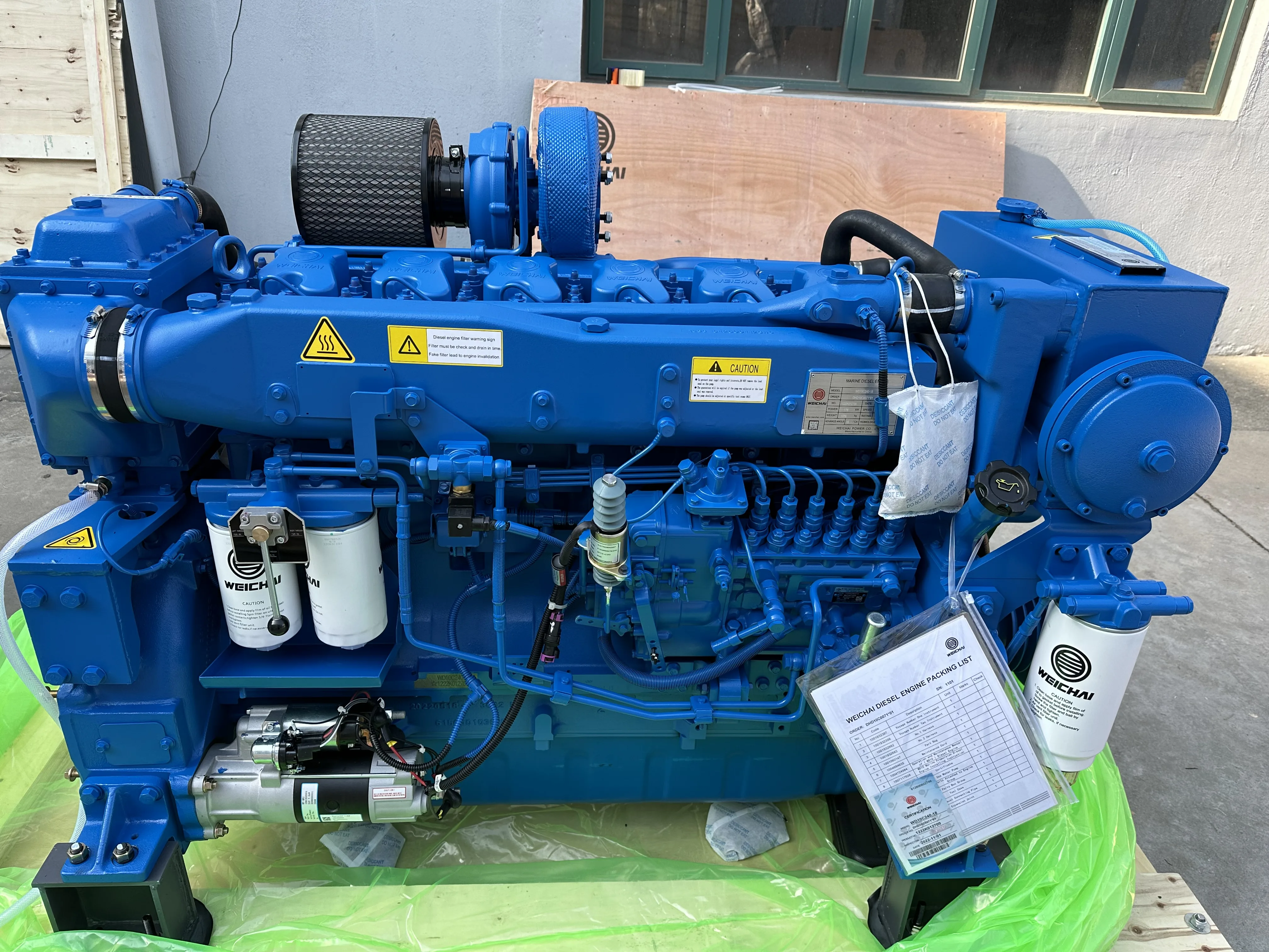 Weichai Wd12c Series Motor Wd12c300-15 Water Cooled Diesel Engine - Buy ...