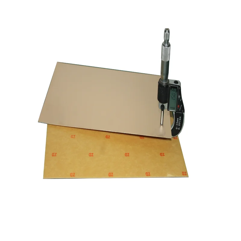 Fr4 Copper Clad Plate Glass Brazed Copper Clad Plate Halogen-free High ...