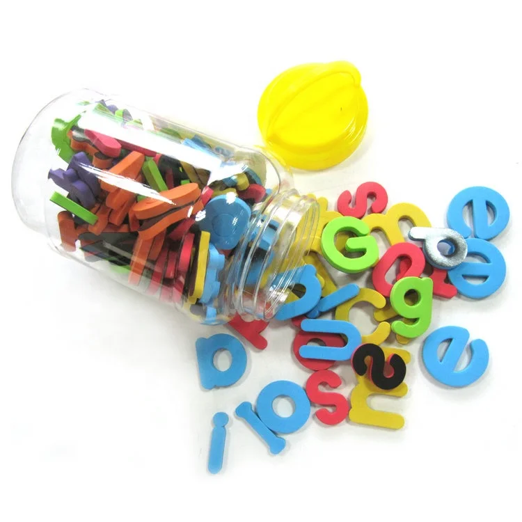 Alphabet Lowercase Uppercase Eva Foam Magnetic Letters Toys For Kids ...