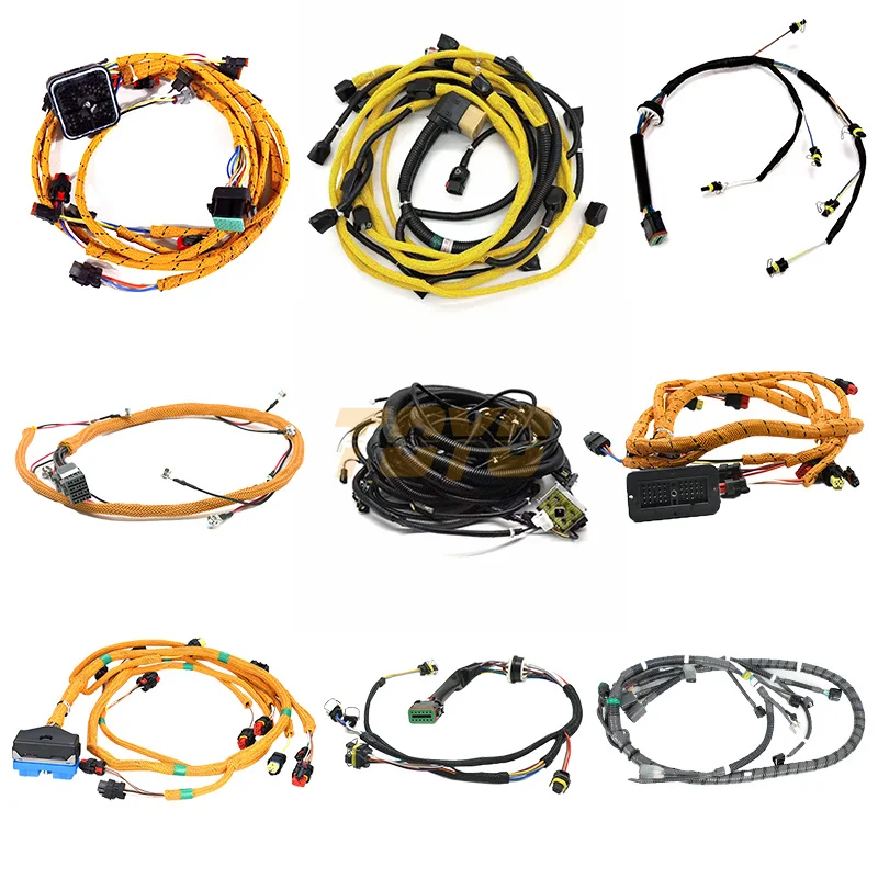 Excavator R300-9S R260LC-9S R220-9S R210-9 Engine Electrical Cables ...