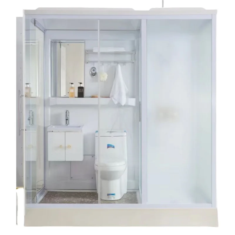 XNCP Factory-Produced Modular Hotel Shower Room Simple Integral Prefab ...