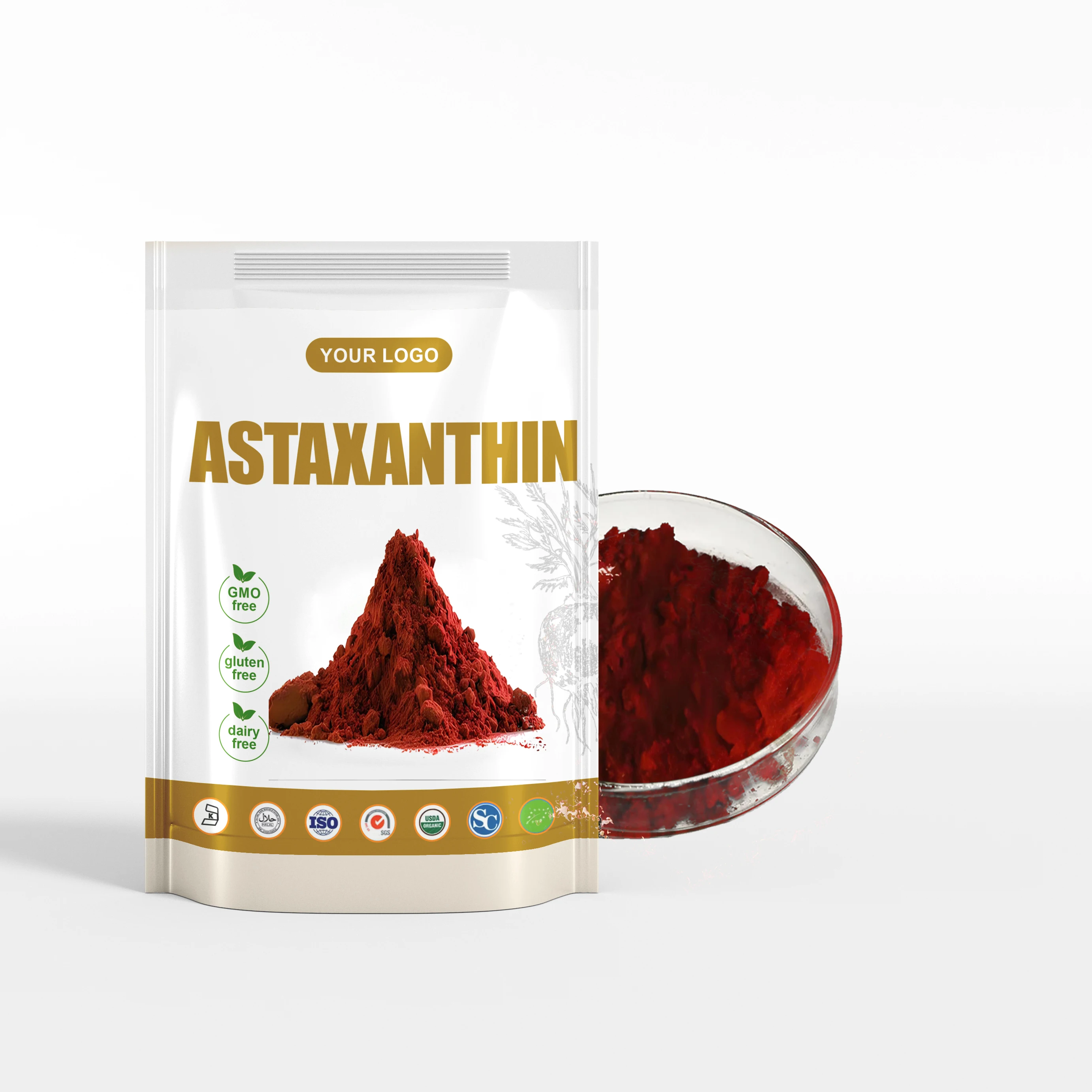 Astaxanthin Powder - 100% Organic, Soluble, and Versatile