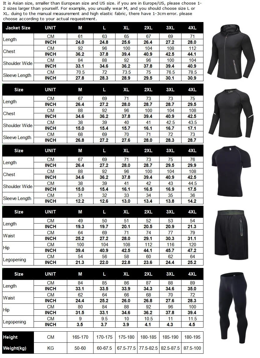Custom Sportswear Compression Set - Quick Dry & Elastic