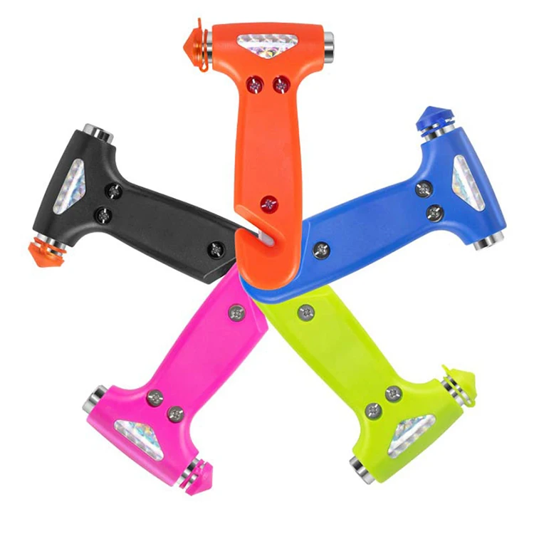 Latest Portable Car Emergency Hammer With Pliers Folding Escape Tool ...
