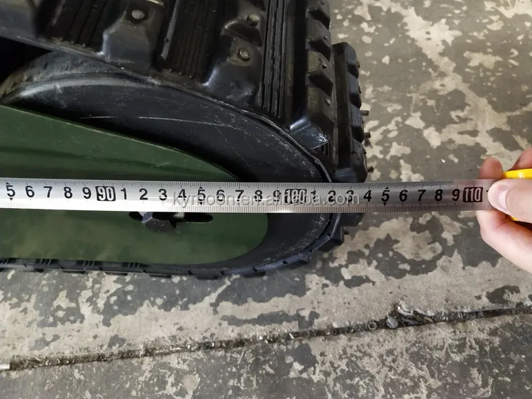 Robot Rubber Tracked Small Machine Max Load 300kgs Tracked Robot ...