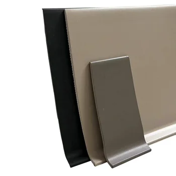 4"rubber Cove Base Pvc Skirting Board Vinyl Wall Base Baseboard Molding ...