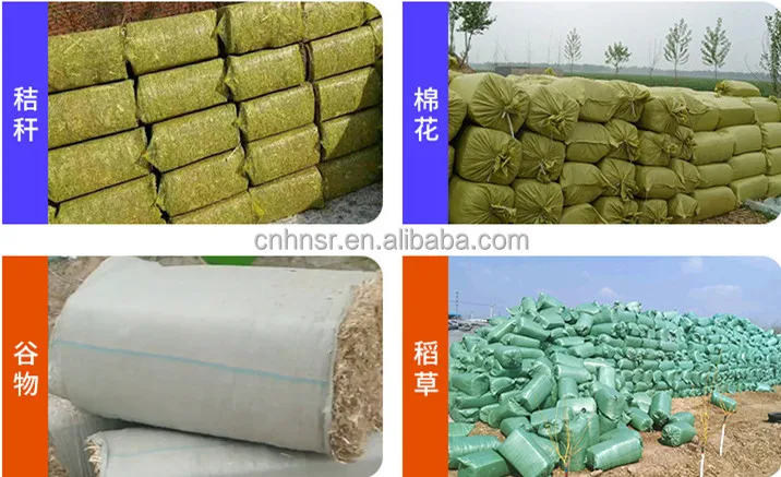Square Hay Corn Silage Baler Wrapper Silage Packing Machine Multi ...