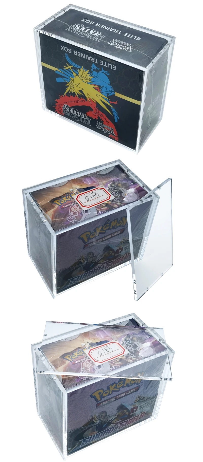 Custom Acrylic Charizard Ultra Premium Collection Display Case With ...