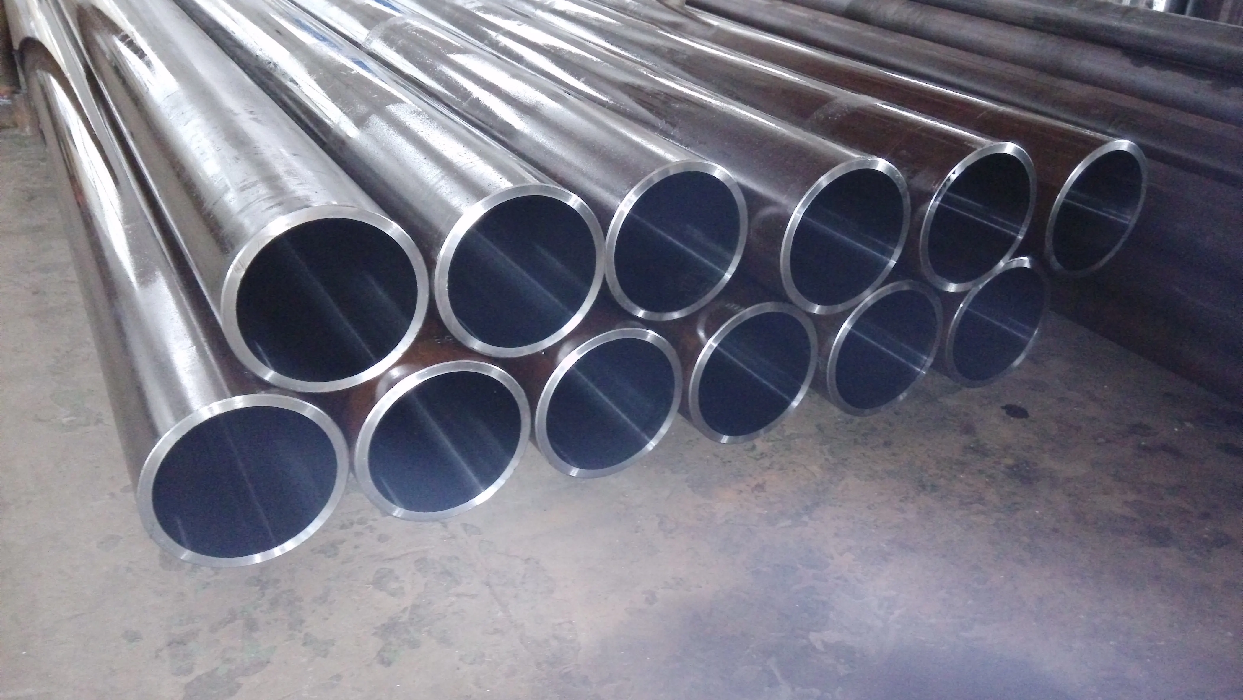 Telescopic Hydraulic Cylinder Barrel St52 Hard Chrome Plated Seamless ...