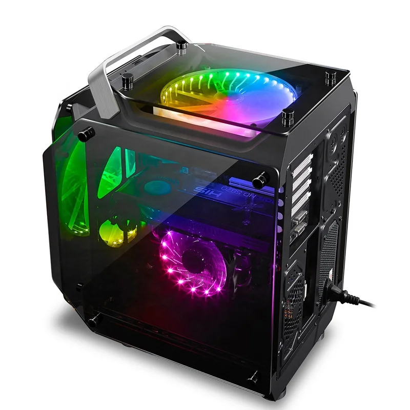 Lovingcool pc case tower cool design 20cm fan 600w power supply wtih ...
