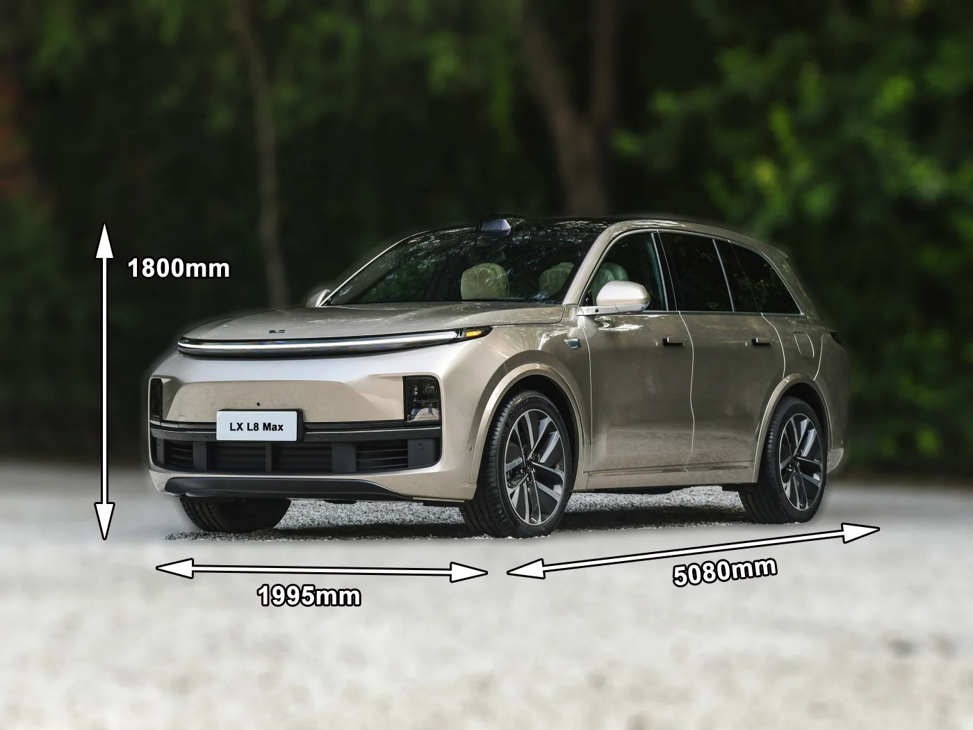 Wholesale 6 Seats Large Luxury Electric Vehicle Ideal Li Ev Car Lixiang L8 Max 2023 4x4 Hybrid ...