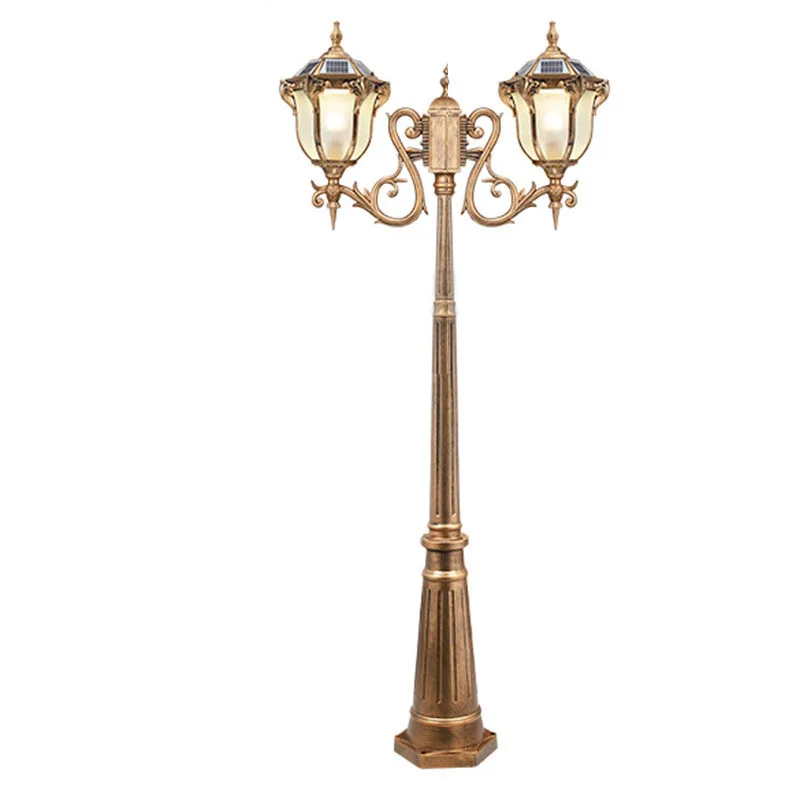 Customized Courtyard Post Top Lantern Landscape Lighting Decor Garden ...