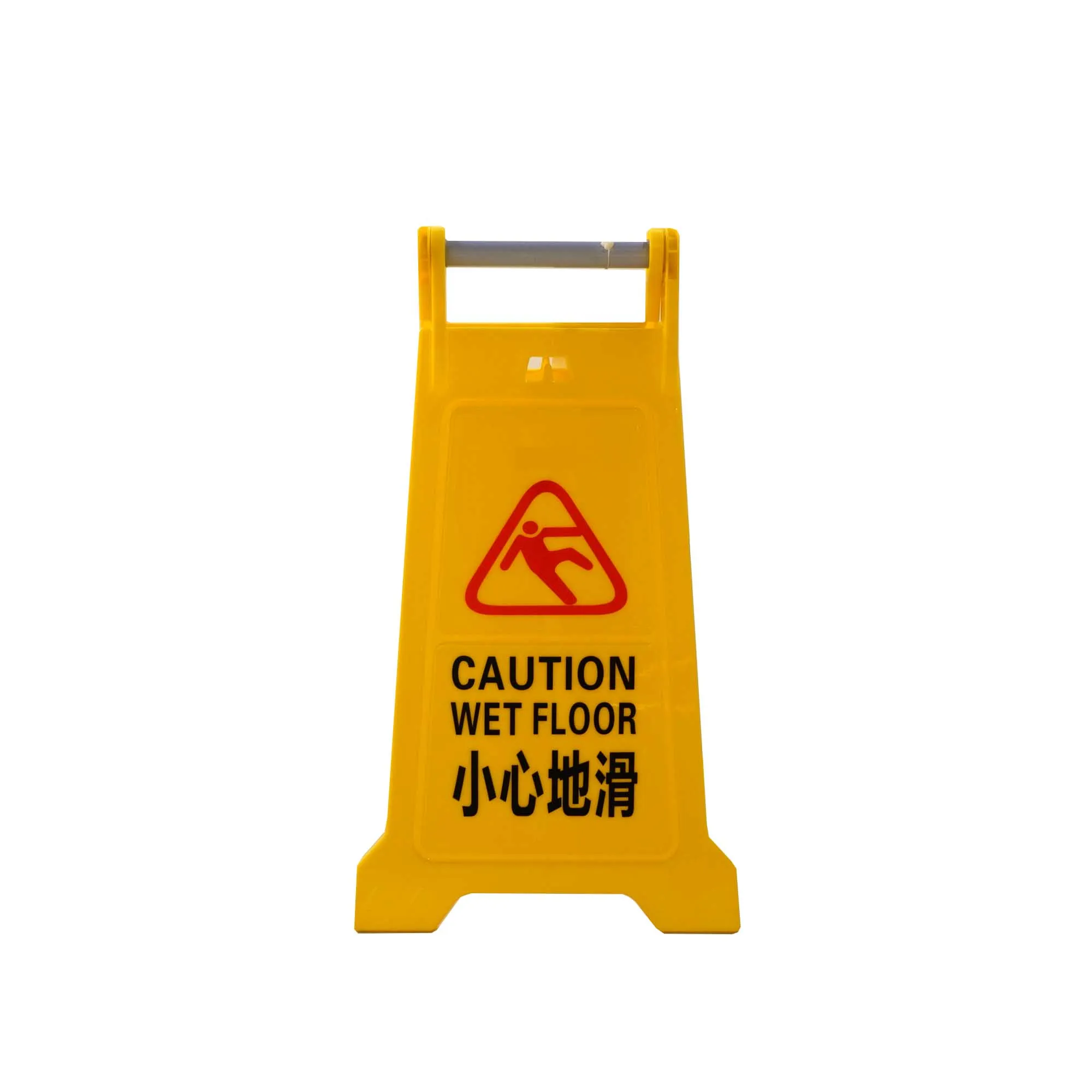 Double Sided Bilingual Warning Sign Anti Slip And Anti Fall Accident ...