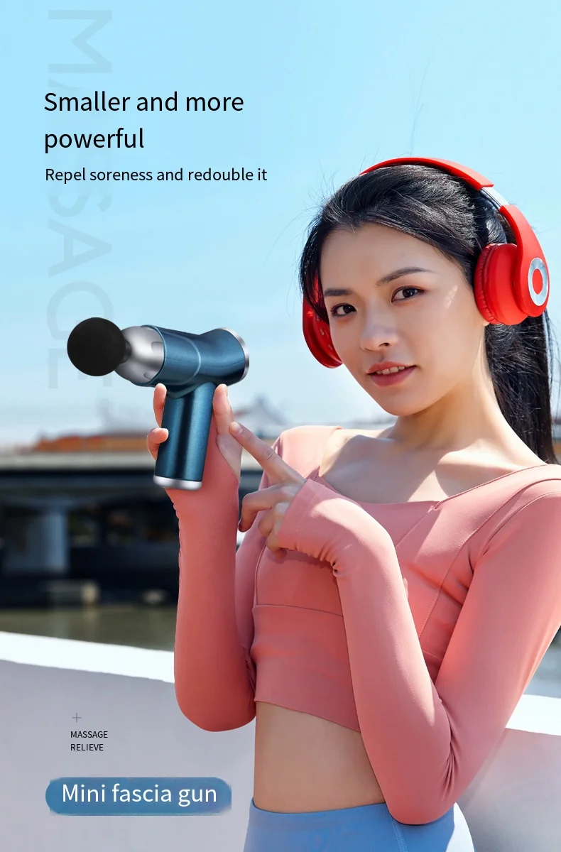 Tissue Booster Led Screen Percussion Body Deep Tissue Muscle Fascia ...