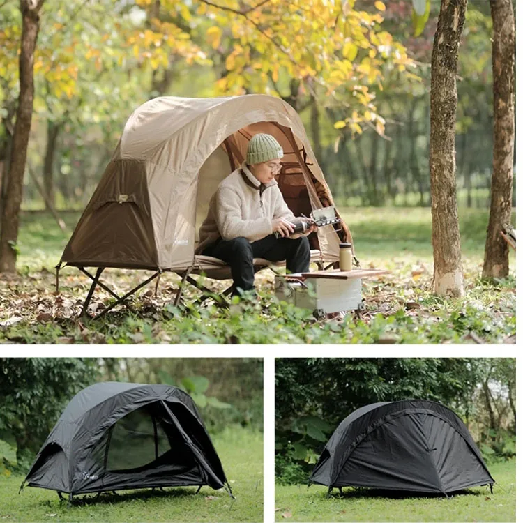 Quick Open Tents Camping Outdoor Waterproof 1 Persons Outdoor Camp Roof ...
