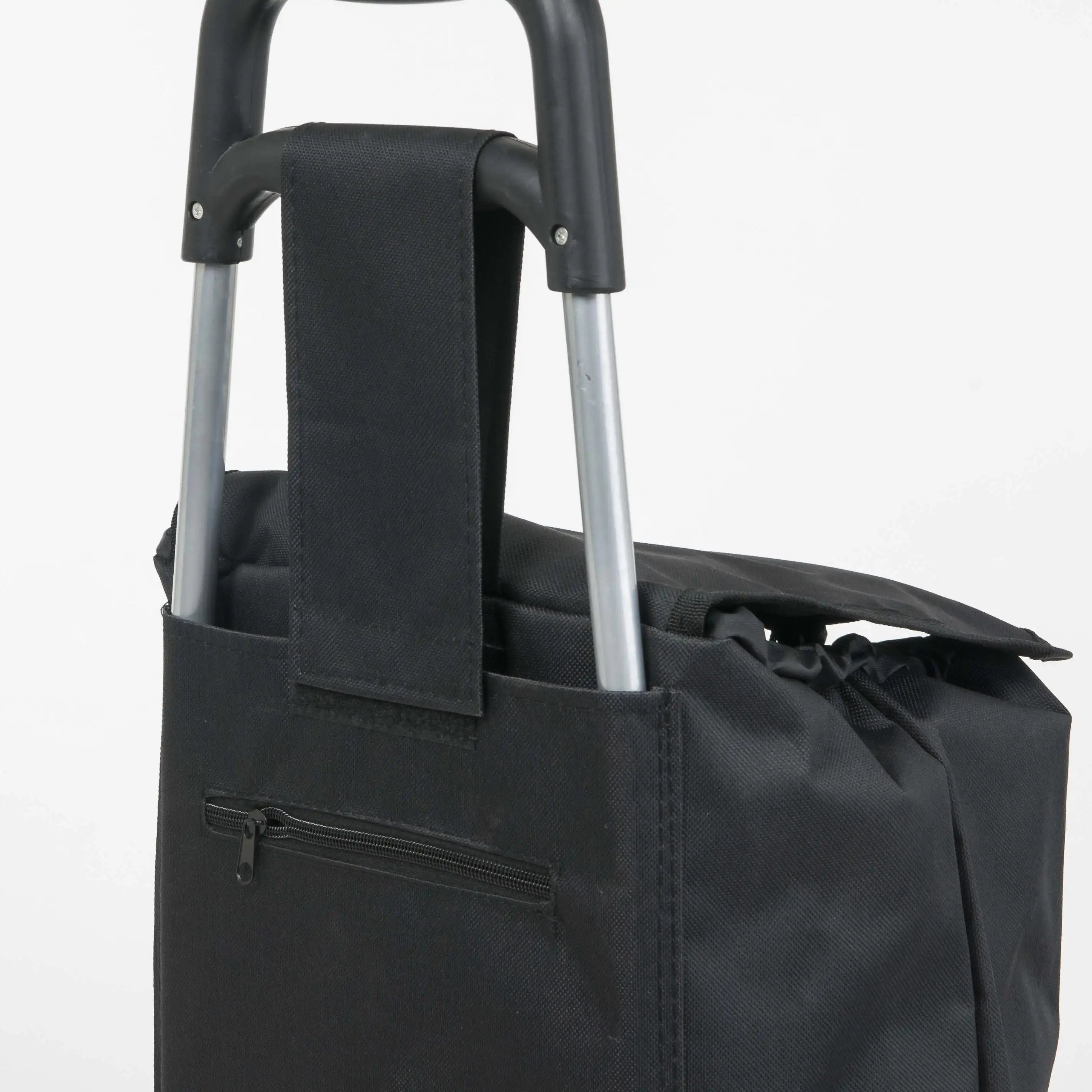 Popular Four Wheels Push Shopping Trolley With Fabric Trolley Bag Crazy ...