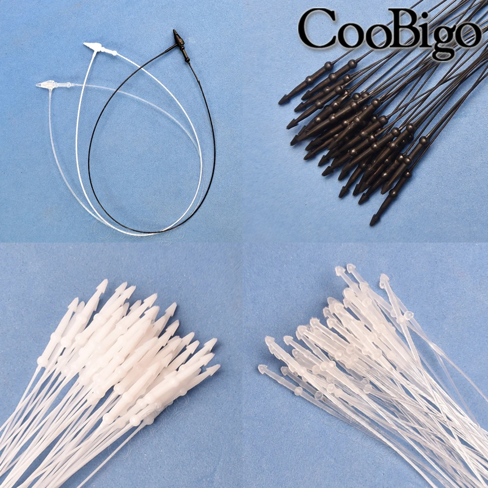 3/5/7/9 Inch Plastic Tag Loop Lock Pin Security Label Fastener Hang ...