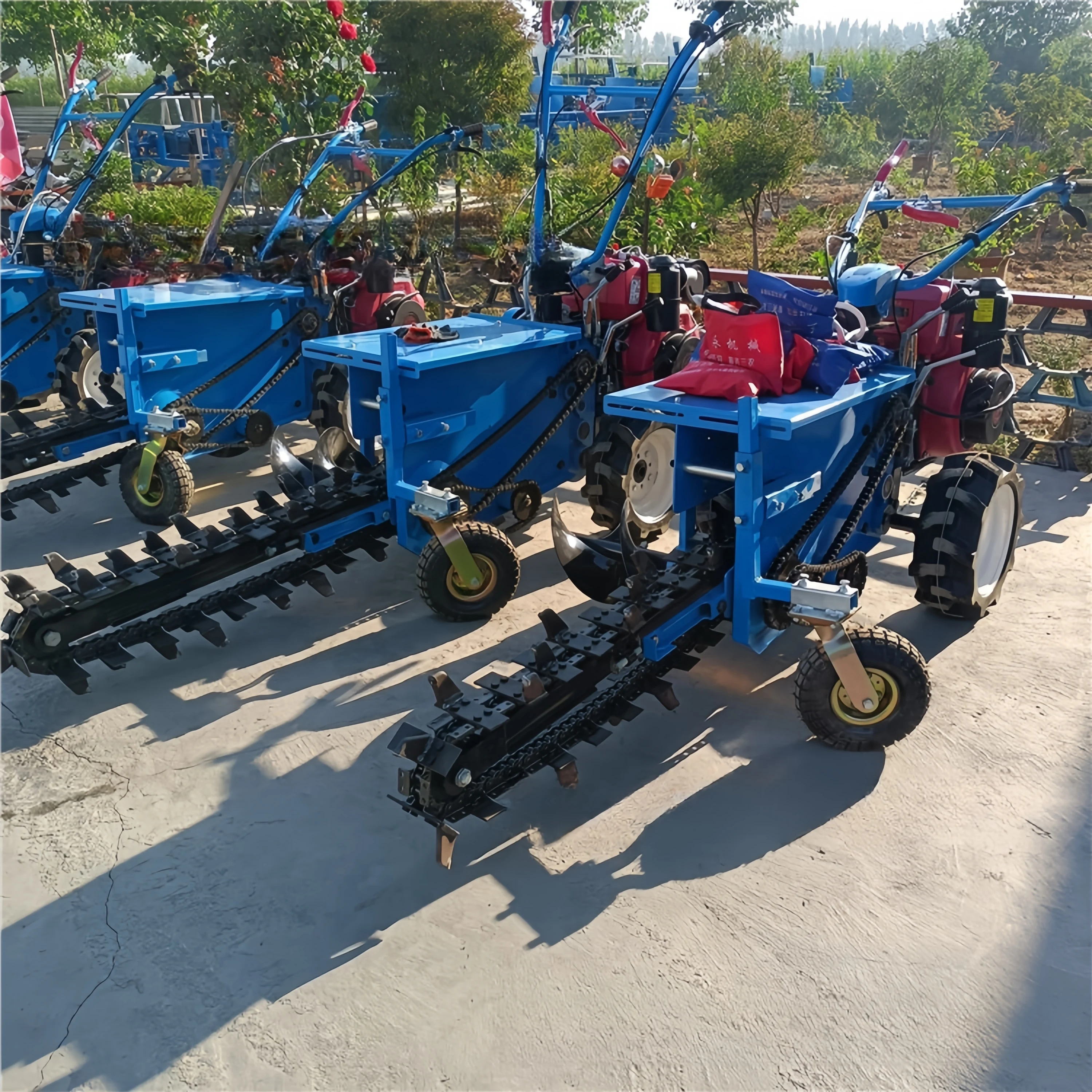 Automatic Agricultural Trencher Machine Rock Trenching Ditch Machine ...