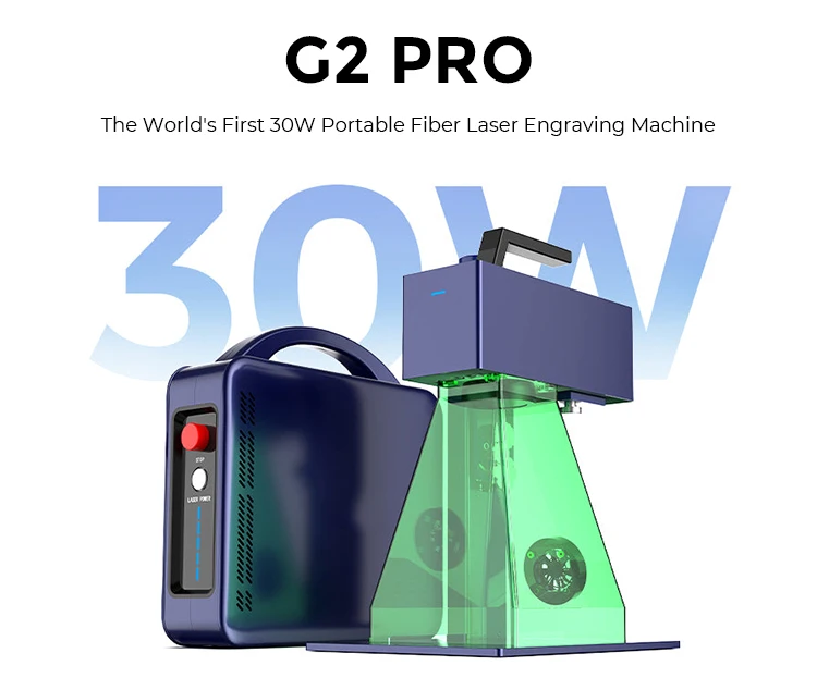Mini Portable 3D Fiber Laser Marking Machine - 20W to 50W