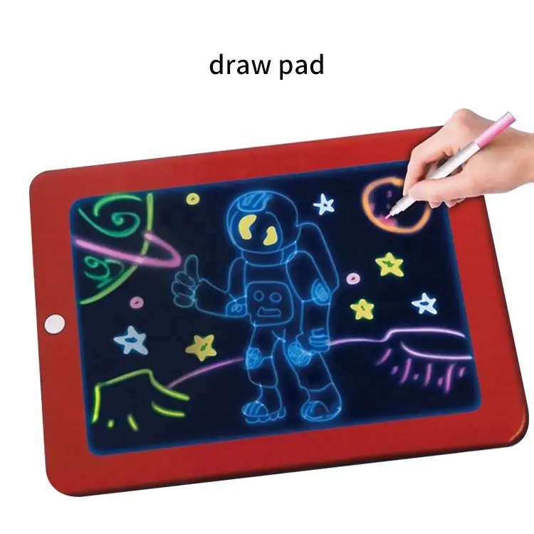 3d Magic Drawing Board Led Drawing Writing Board Magic Light Drawing ...