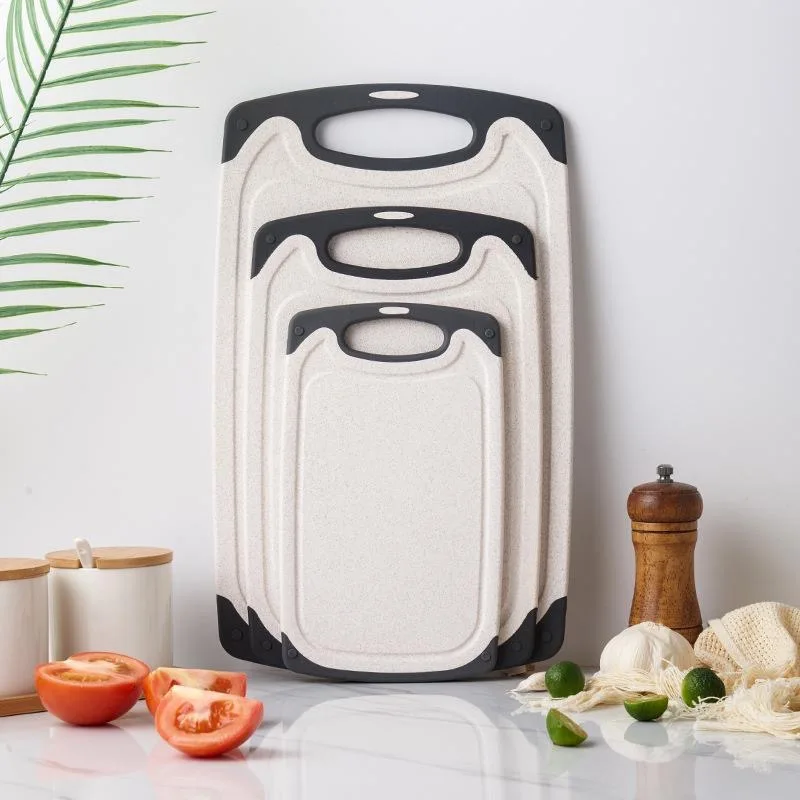 3 Piece Set Combination Chopping Board Pp Plastic Fruit Cutting Board ...