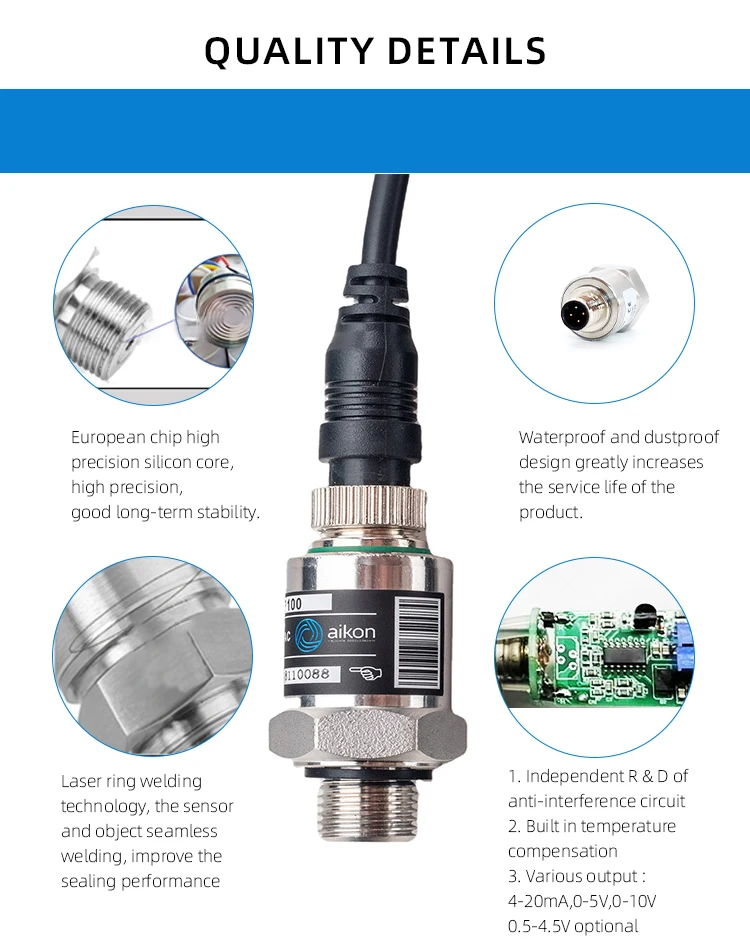 Wholesale Pressure Sensor Rs485 Aikon Supmea Explosion Proof 4 20ma ...