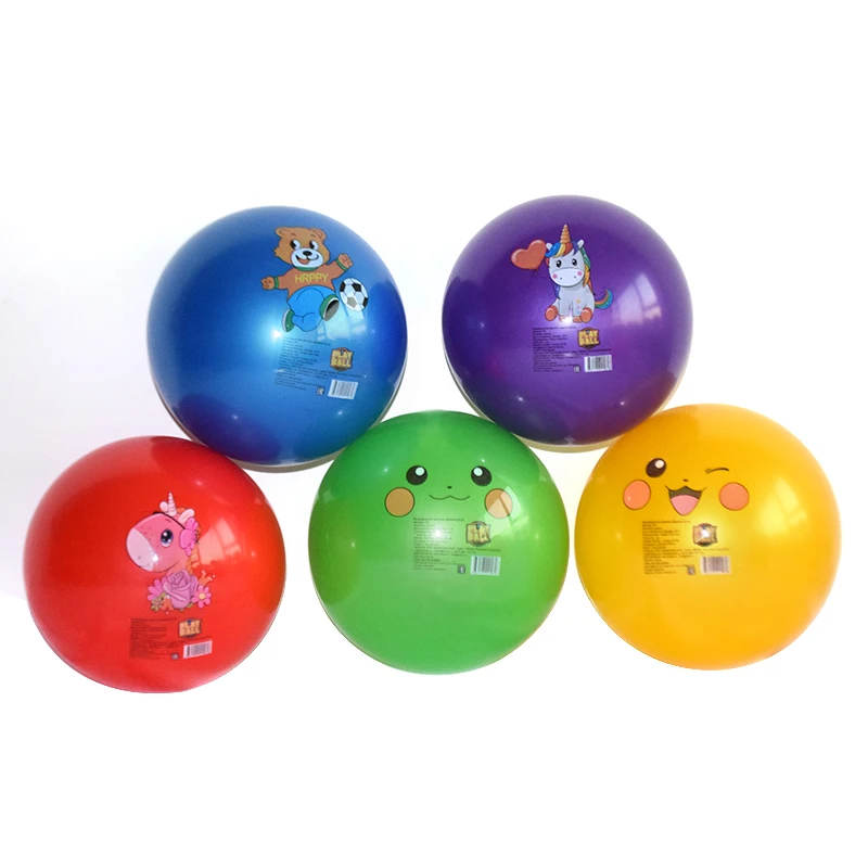 Wholesale And Custom Beach Ball 22 Cm Kids Jumping Ball Pvc Bouncing ...