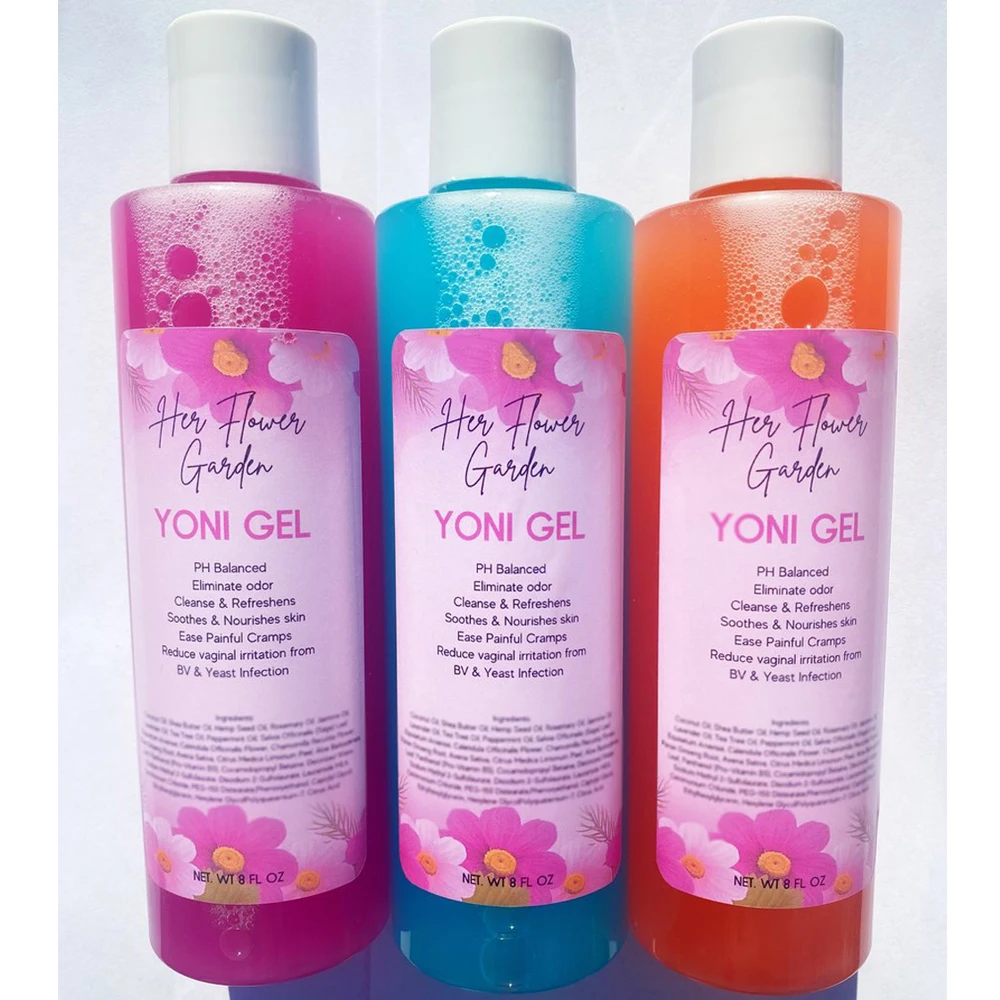 Professional Feminine Hygiene Vaginal Yoni Gel Wash Cleanser Ph ...