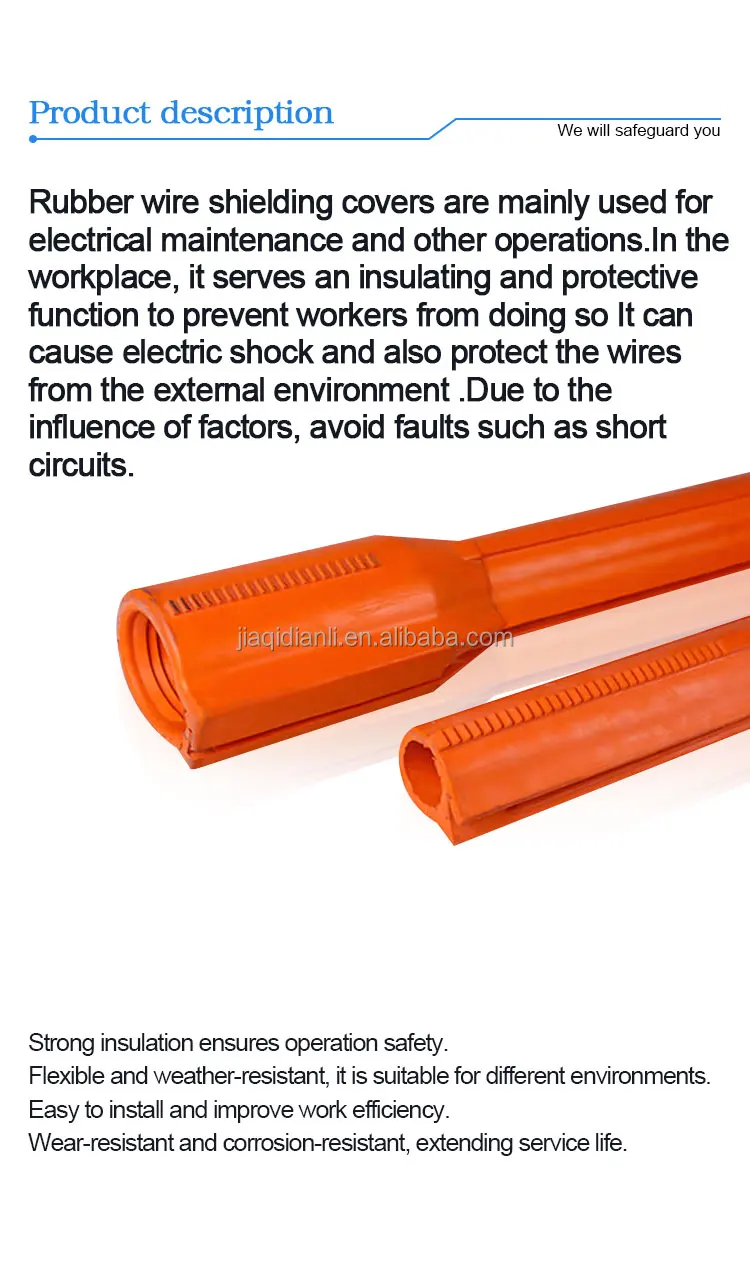 Lineman Line Covers Curving Rib Configurations Slit 20KV Electrical ...