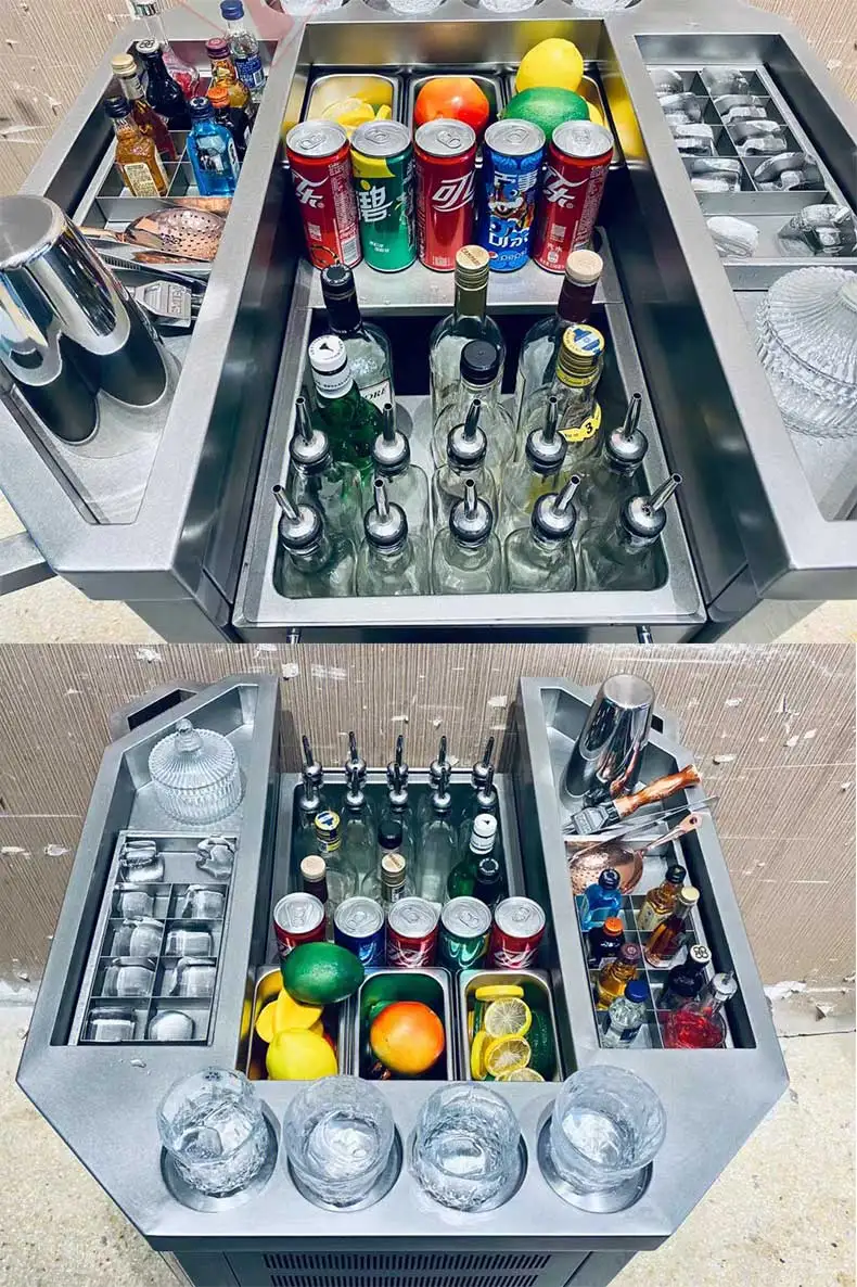 Mobile Outdoor Customized Mobile Cocktail bar Mobile Bartender Cocktail ...