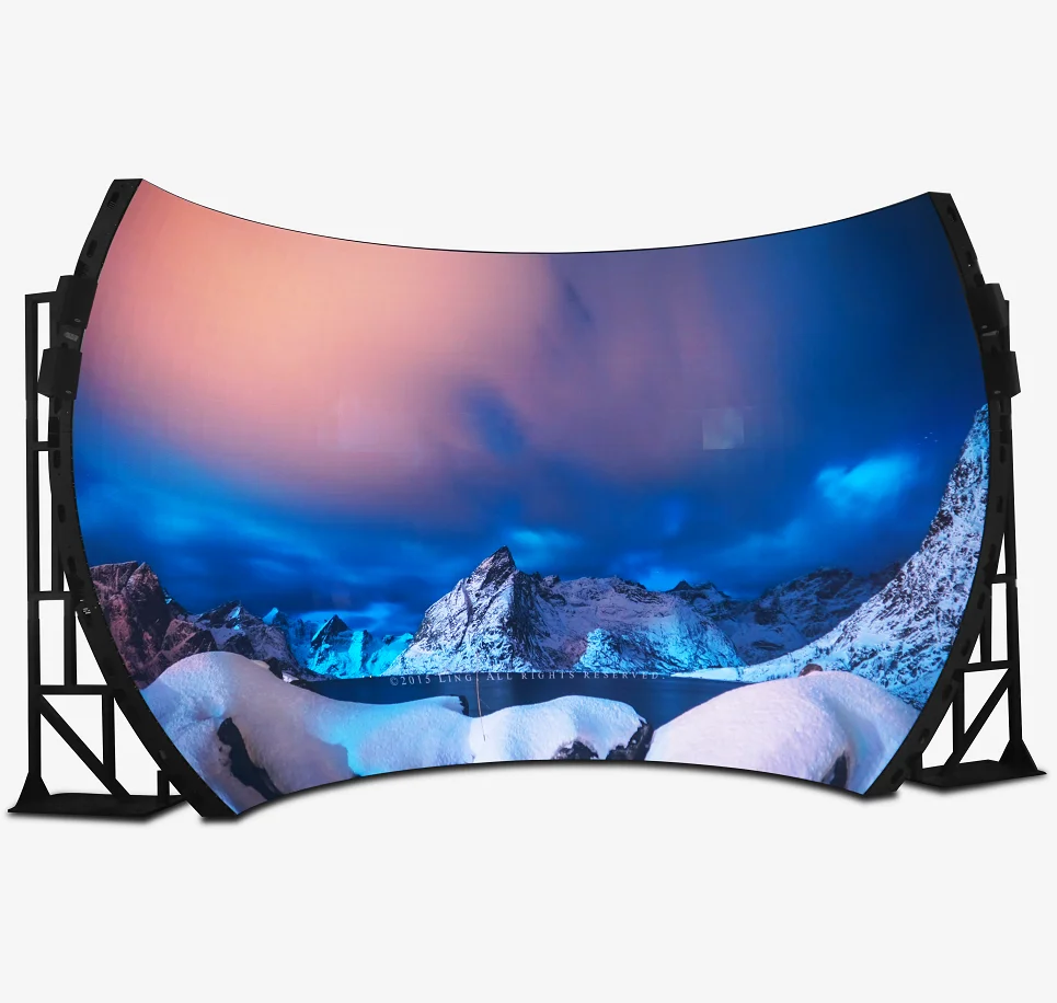 Flying Theater LED Dome Screen P2 - Multimedia Hall Equipment