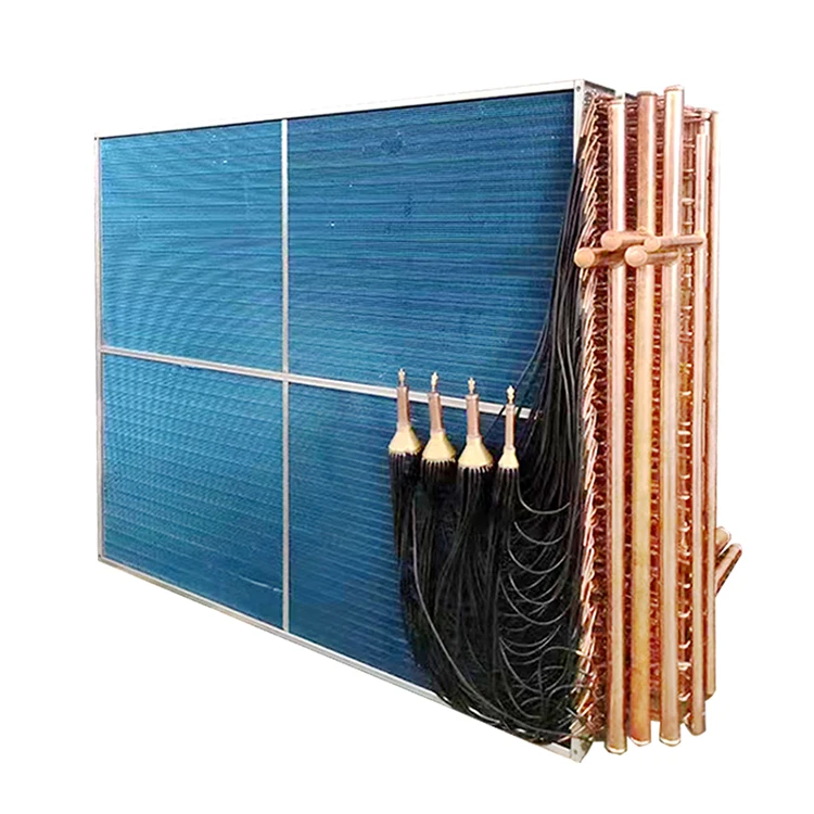 Copper Tube Heat Exchanger Air Cooler Condenser Coil for Physical ...